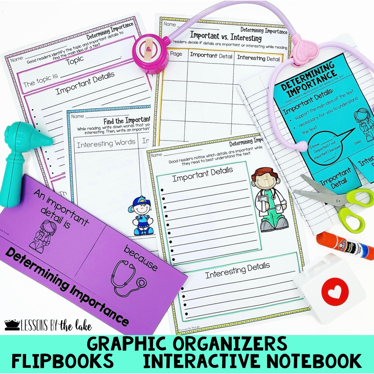 Determining Importance Lesson & Activities Nonfiction Reading ...
